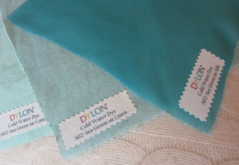 DYLON Cold Water Dye A2 - Sea Green (5gm) - Etsy