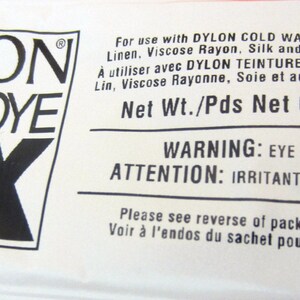 DYLON Cold Water Dye A3 Lilac 5gm - Etsy