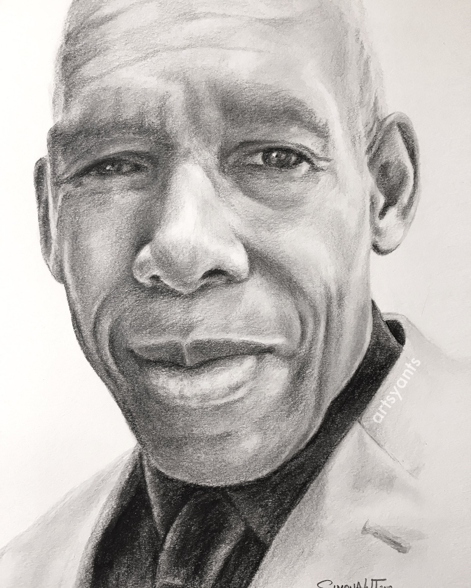 Custom Pencil Portrait Handmade Pencil Drawing From Your Photo ...
