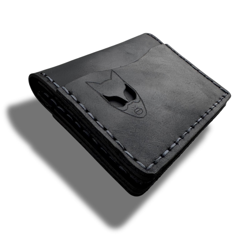 Bat Man Id Wallet - Etsy