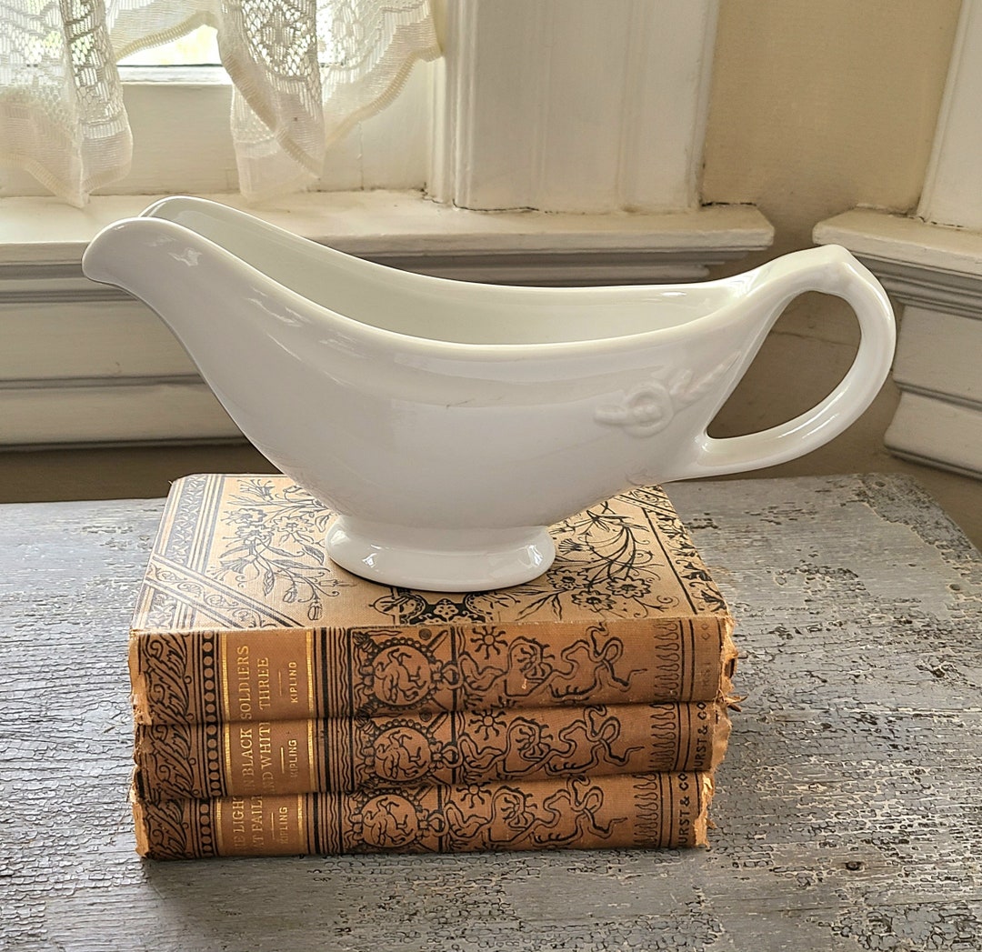 Vintage Hall Restaurant Ware Ironstone Gravy Boat - Etsy