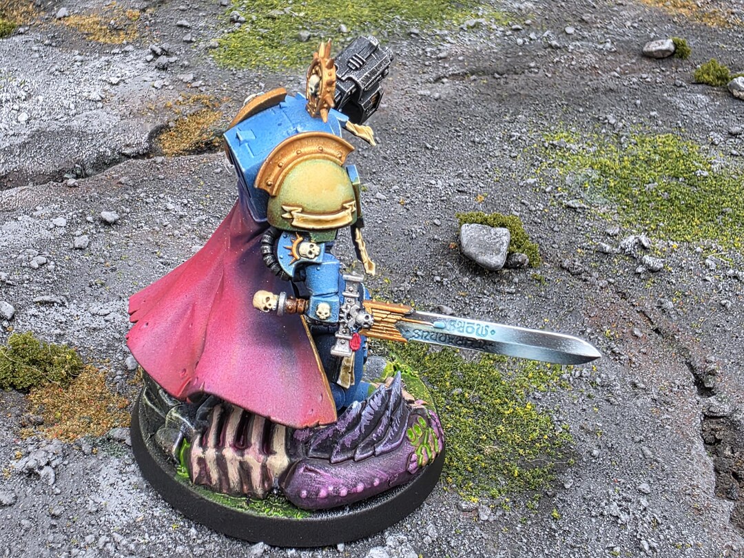 Space Marine Terminator Captain | Painted | 40k | Custom Painted ...