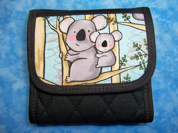 Quilted Tea Bag Wallet