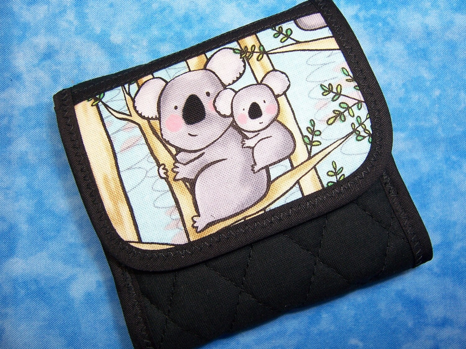 Quilted Tea Bag Wallet