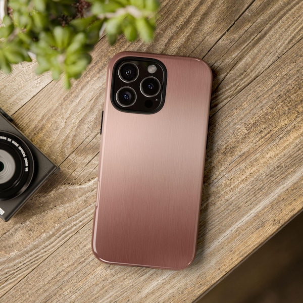 Rose Gold Phone Case - Etsy
