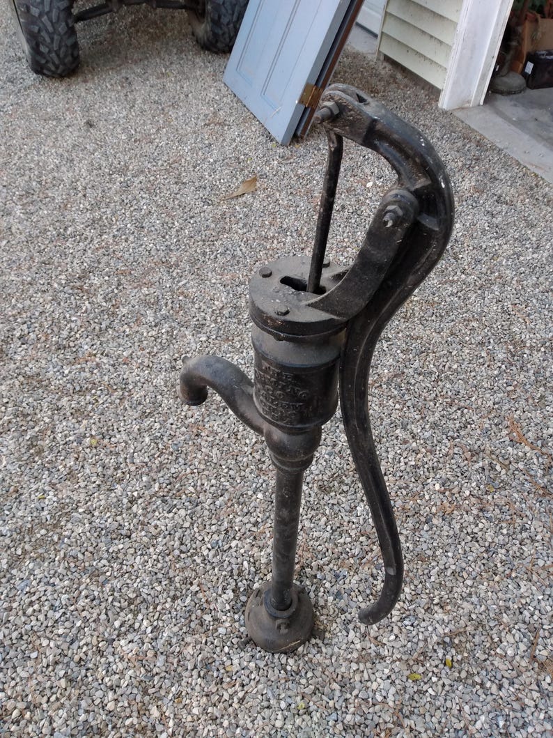 Antique Rare Well Water Hand Pump Made by Demming Co, Salem Ohio - Etsy