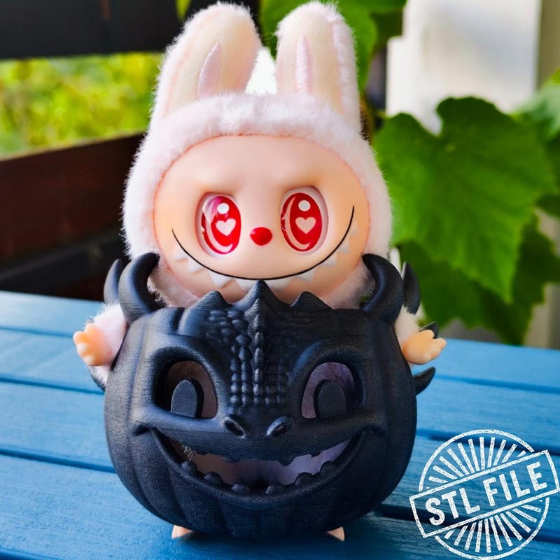 Labubu Dragon Stl - Etsy