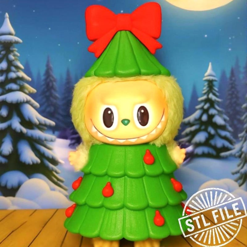 Labubu Outfit Stl File - Etsy