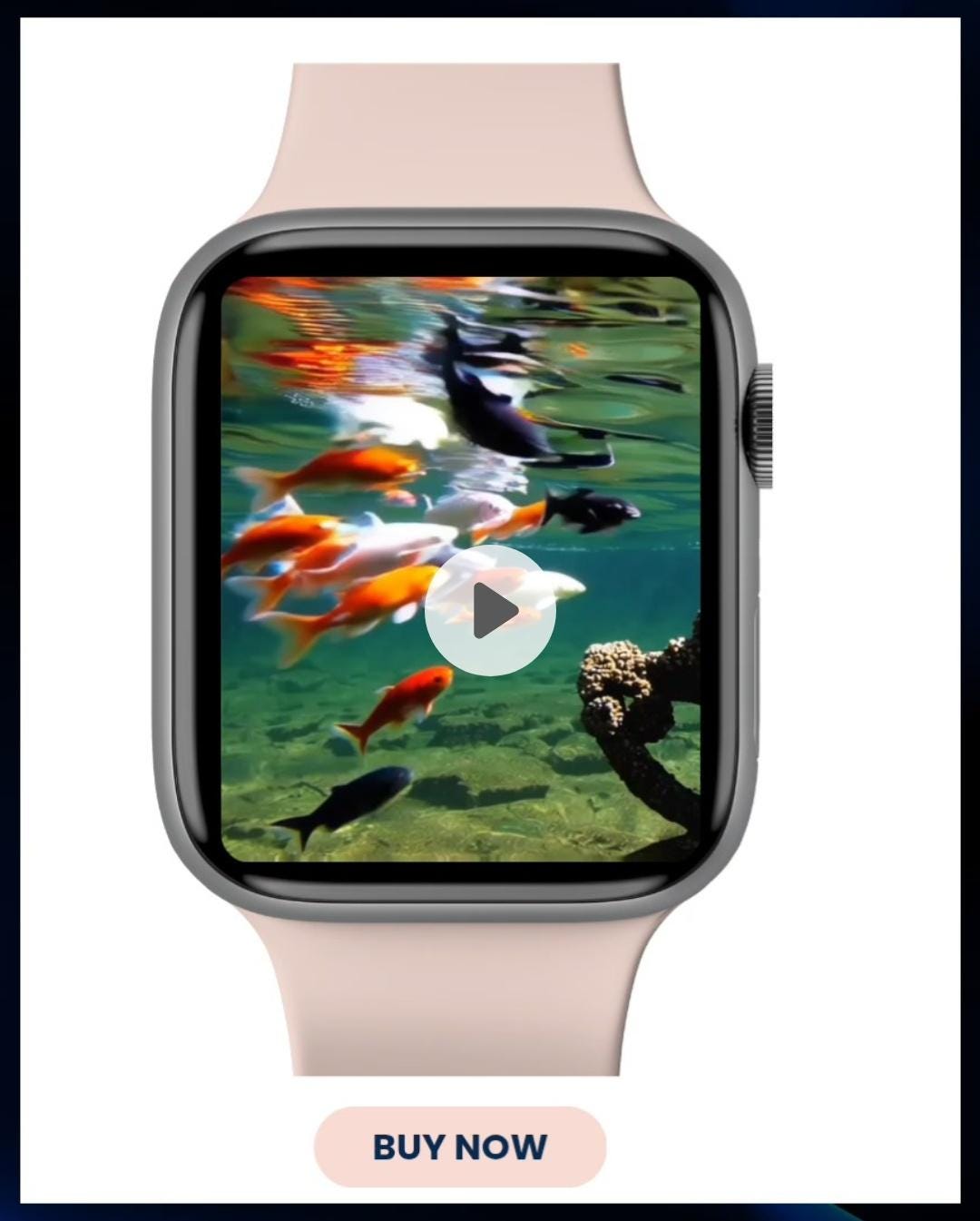 Koi Fish Animated Apple Watch Live Wallpaper | Zen Aquarium Watch Face ...
