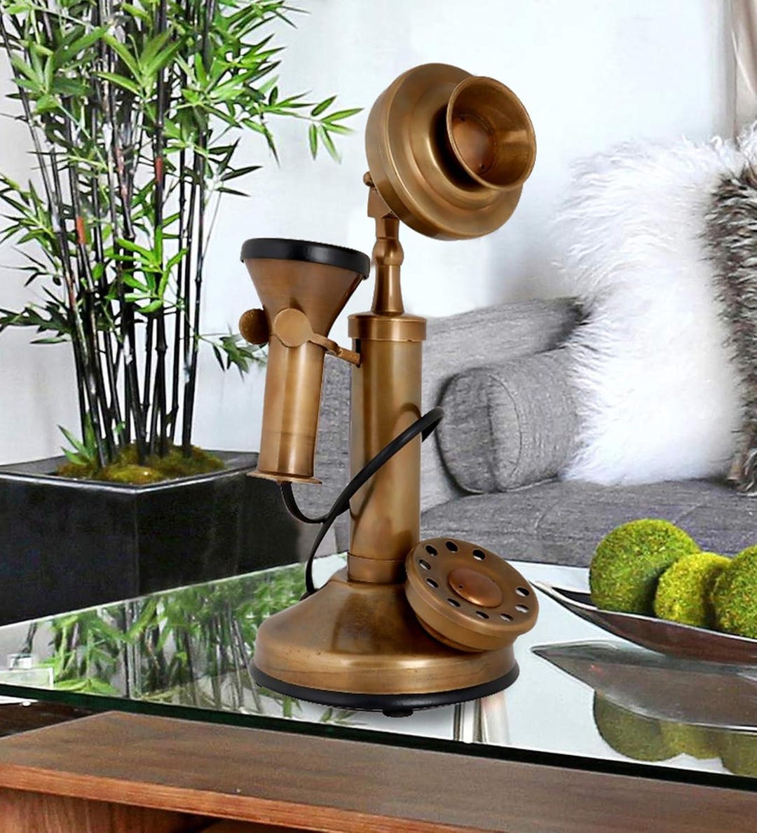 Rotary Telephone Vintage Item Replica Non Working 1920's Retro Phone ...