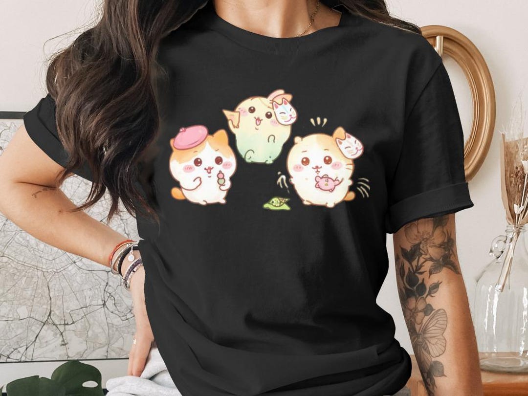Cute Chikawa Meme T-shirt Anime Character Tee - Etsy