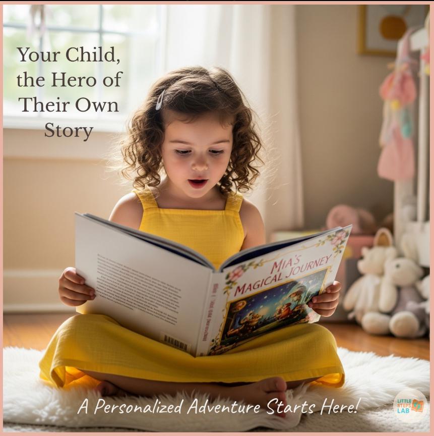 Personalized Storybook for Kids Baby Toddler– Custom Name & Character ...