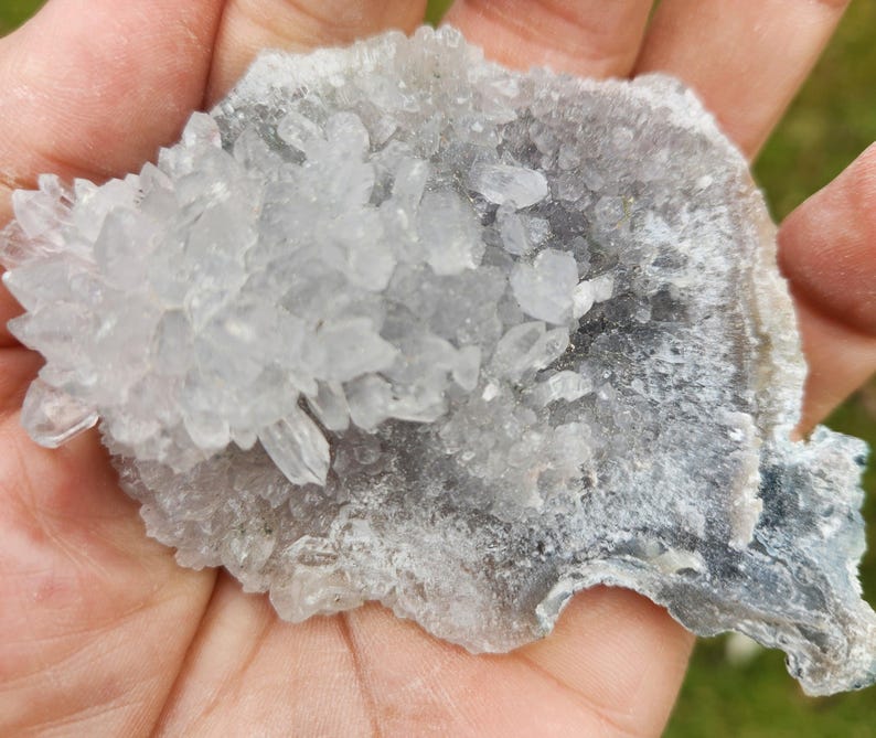 Brazilian Chalcedony Zeolite Cluster – Cleansing, Purifying & High ...