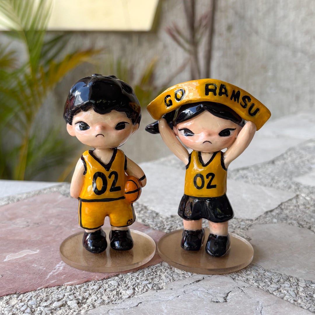 Hirono Inspired Clay Figures Customized Personalized Mini Me Figures - Etsy