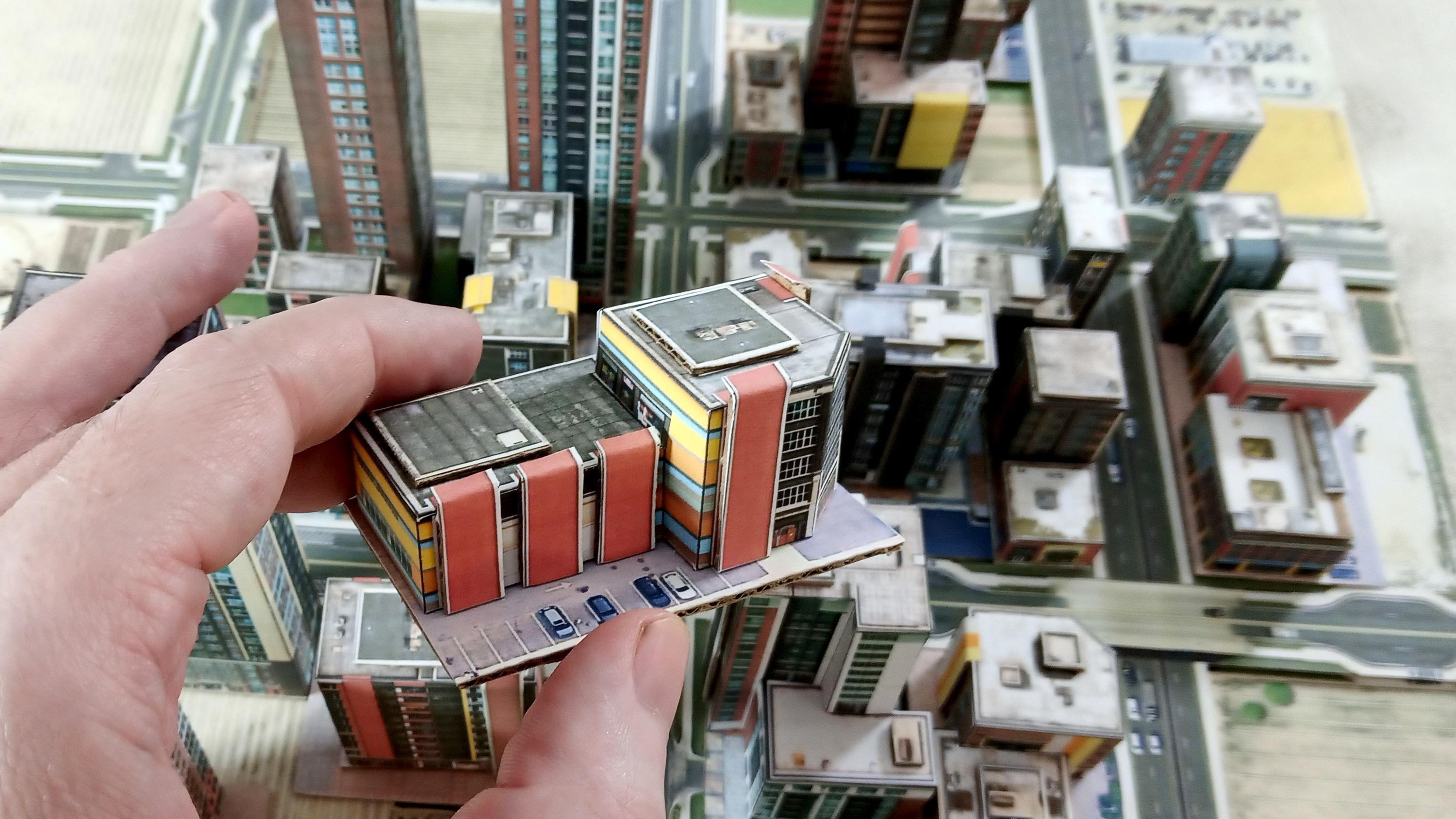 Paper City, Paper Model, City-builder Part 1 - Etsy