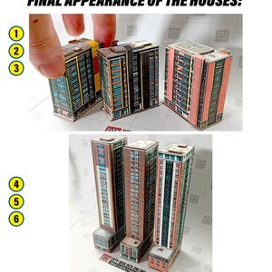 Paper City, Paper Model, City-builder Part 1 - Etsy