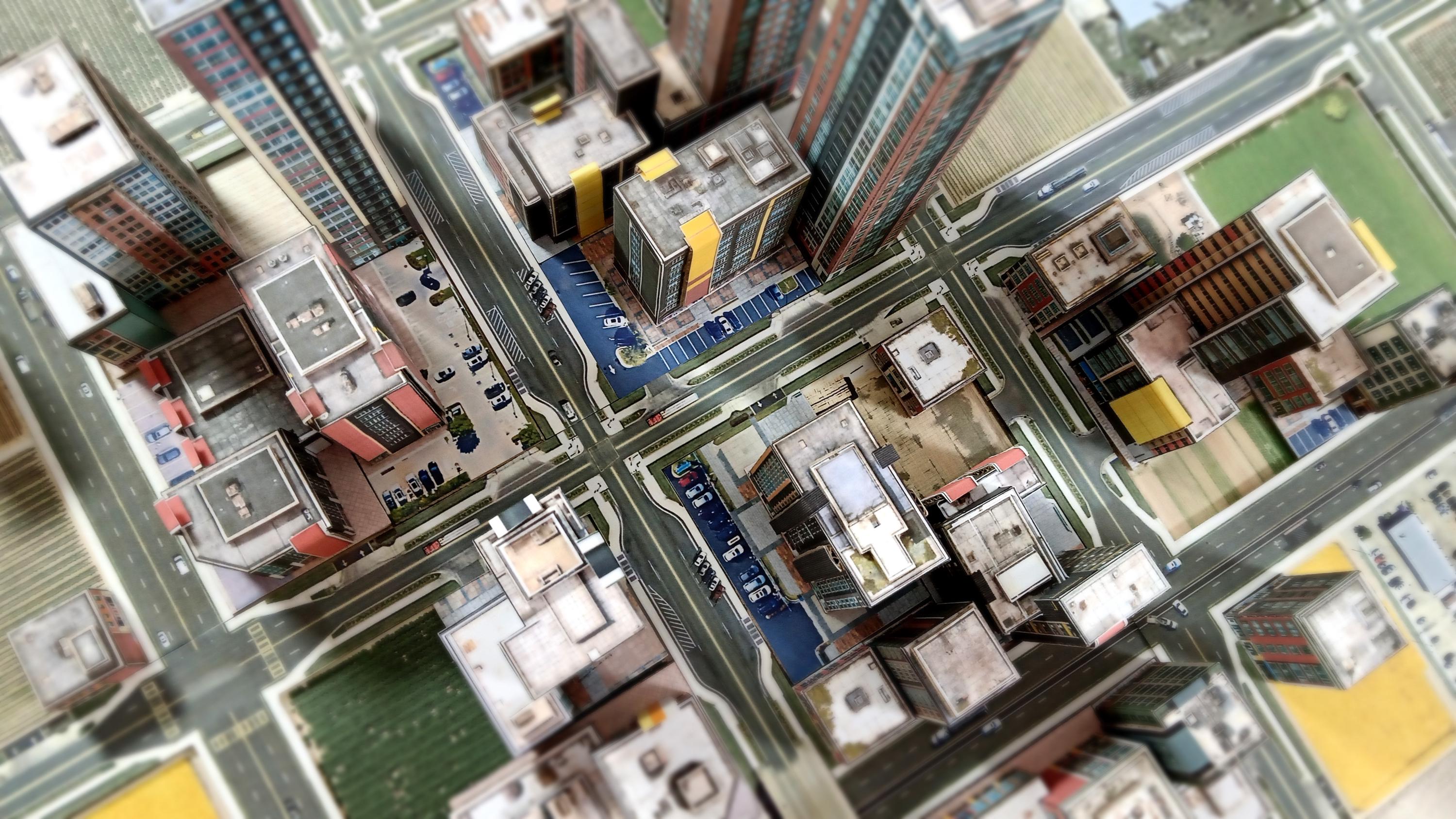 Paper City, Paper Model, City-builder Part 1 - Etsy