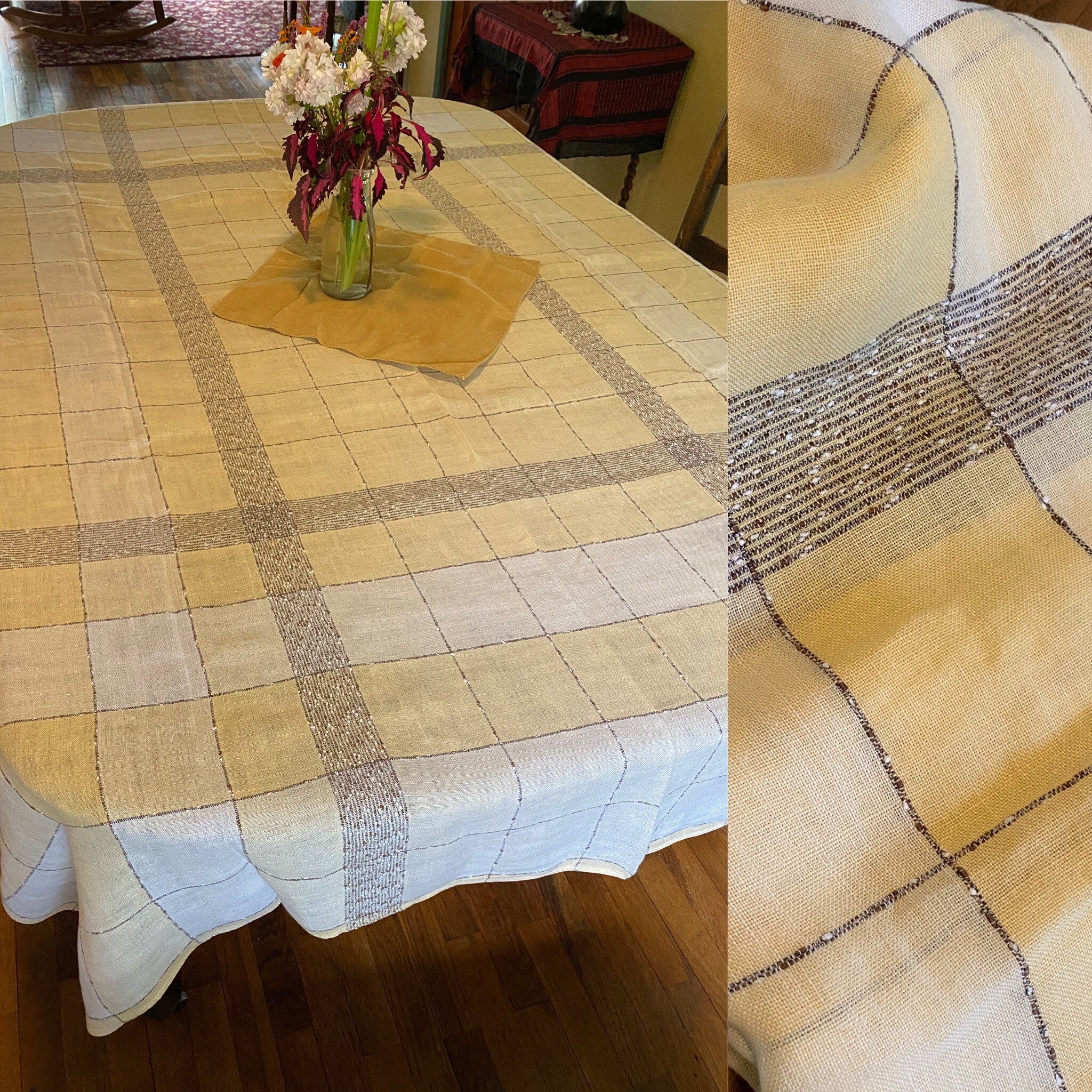 Anthropologie Tablecloth - Etsy