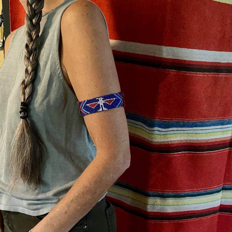 Beaded Arm Band - Etsy
