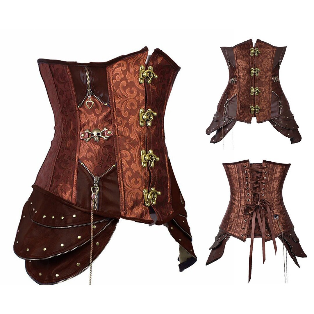 Renaissance Faire Corset Renaissance Pu Leather Corset - Etsy