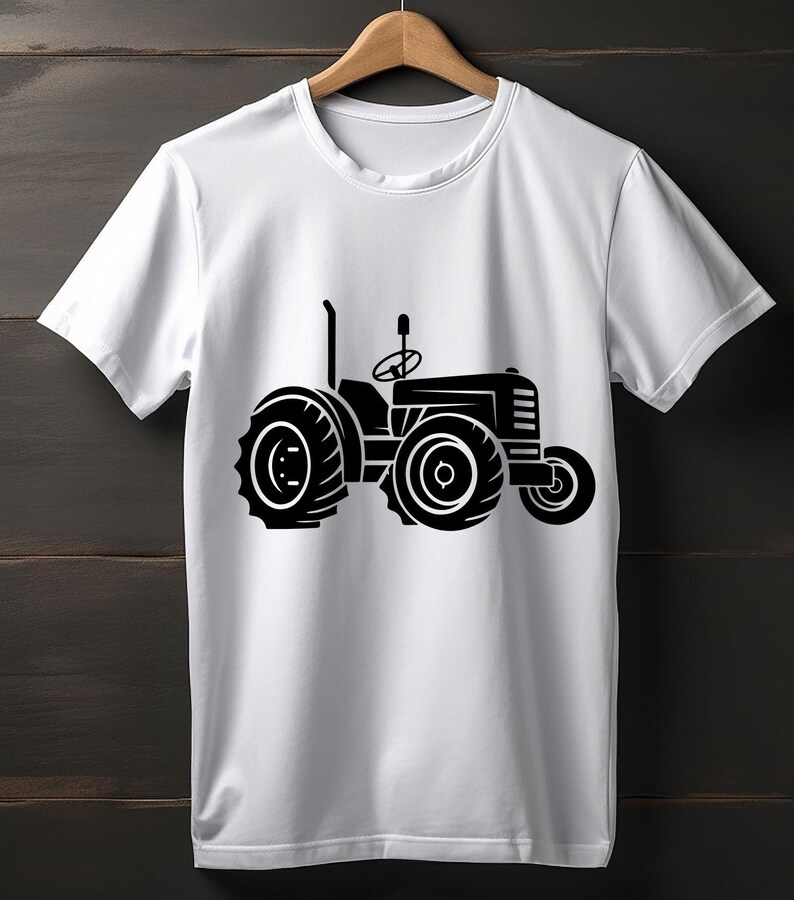 Tractor SVG PNG Bundle: Cricut Silhouette Cut Files (digital Download ...