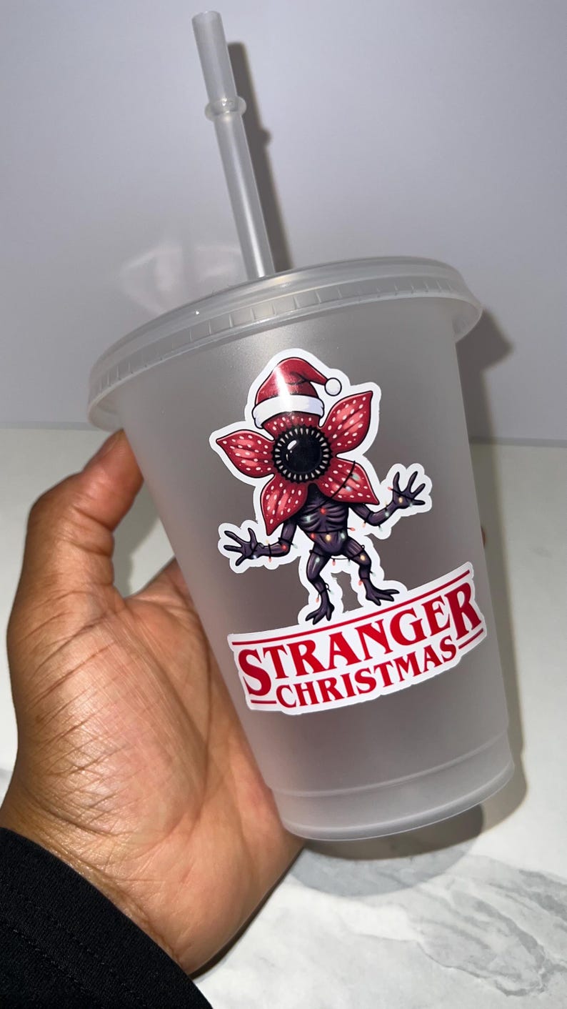 Stranger Things Christmas Movie Night Snack Light up Tray With Popcorn ...