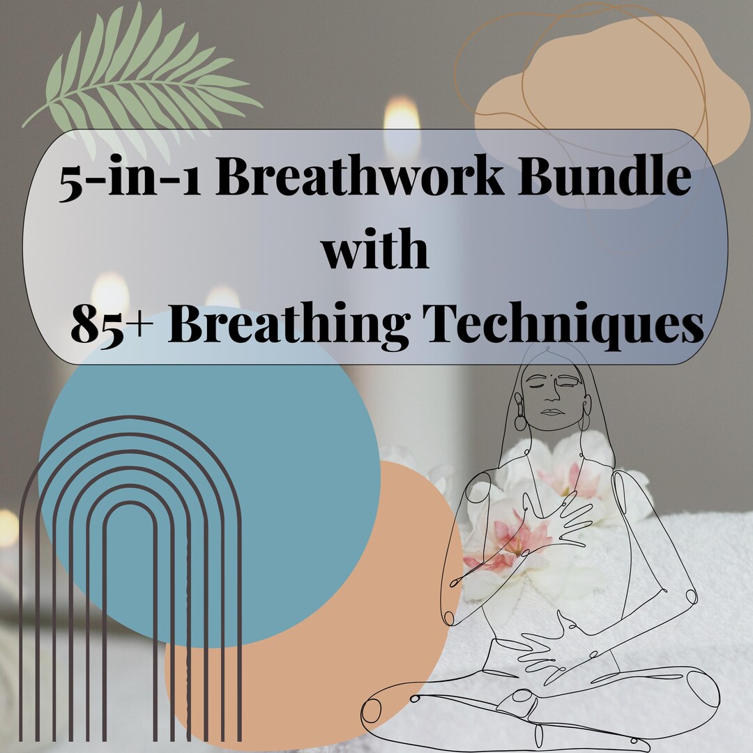 5-in-1 Breathing Exercises Bundle: 85+ Breathwork Techniques ...
