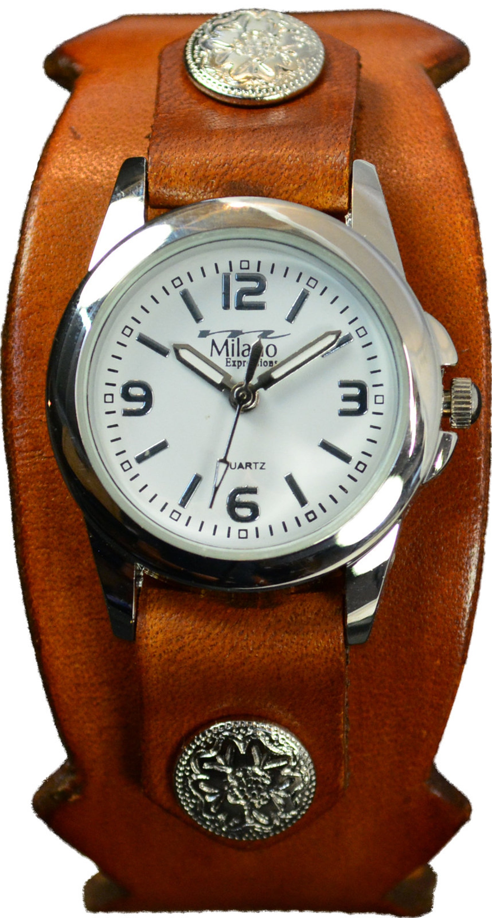 Women’s Western Leather Watch - Etsy