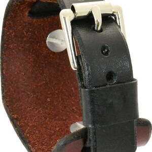 Men's Casio Leather Cuff Watch - Etsy