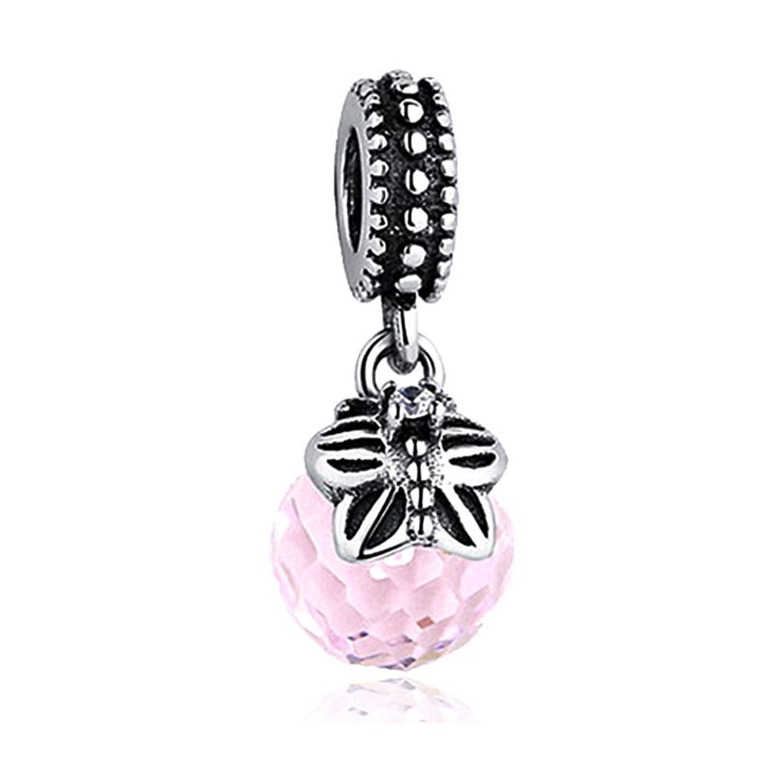Pandora Sterling Silver Pink Morning Butterfly Bead - Etsy