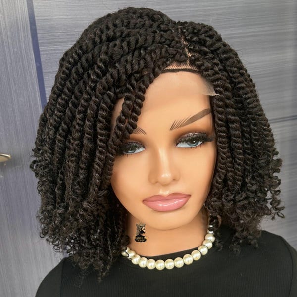 Short Kinky Twist Wigs - Etsy