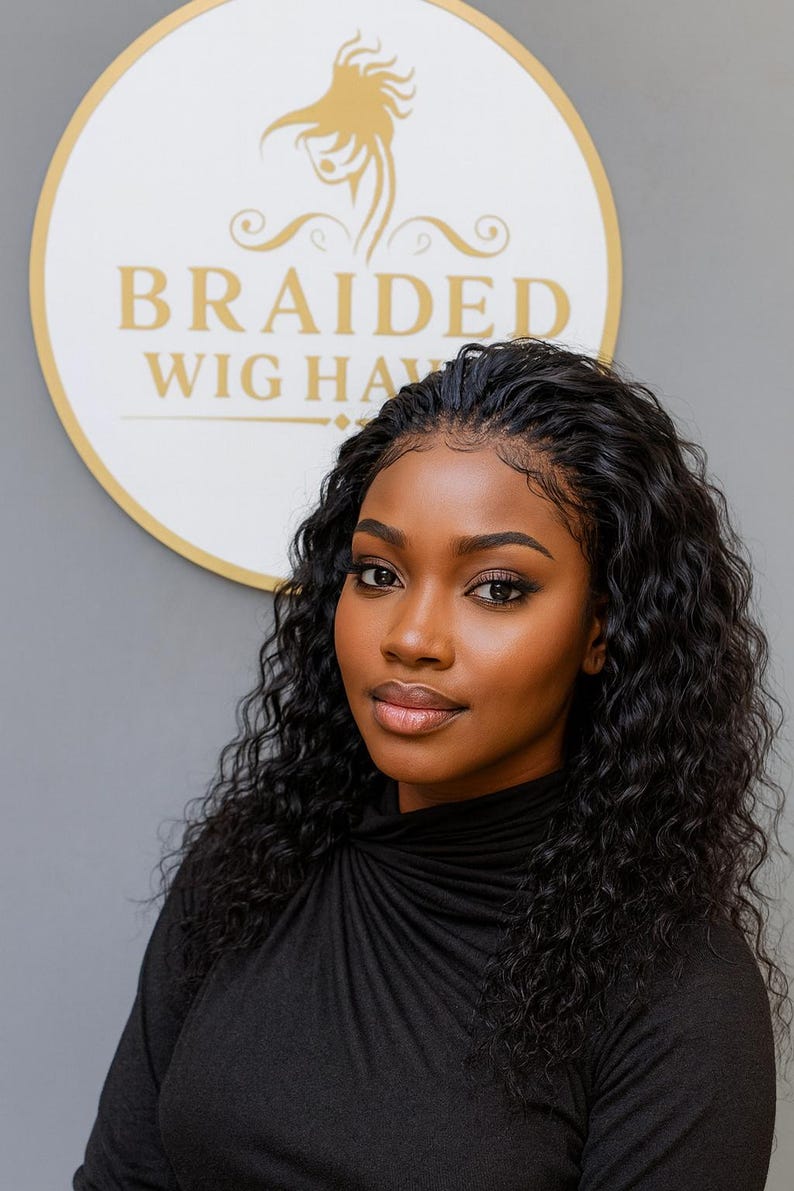 Handmade Micro Braid Human Hair Wig – Pick & Drop Full Lace Glueless ...