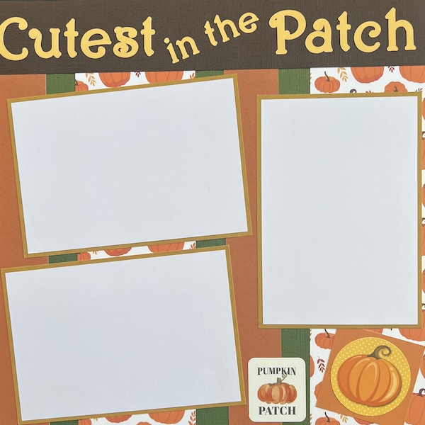 Pumpkin Patch Layout - Etsy
