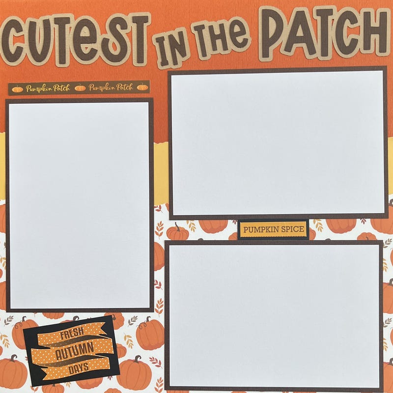 Pumpkin Patch Layout - Etsy
