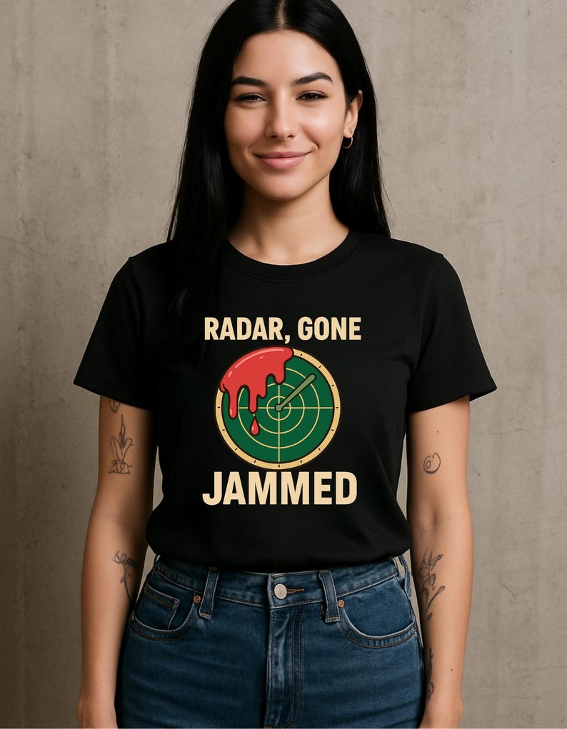 Radar Gone Jammed PNG – Funny Sci-fi Radar Design for T-shirts, Space ...