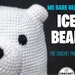 We Bare Bears Ice Bear Hat Crochet PDF Pattern - Etsy