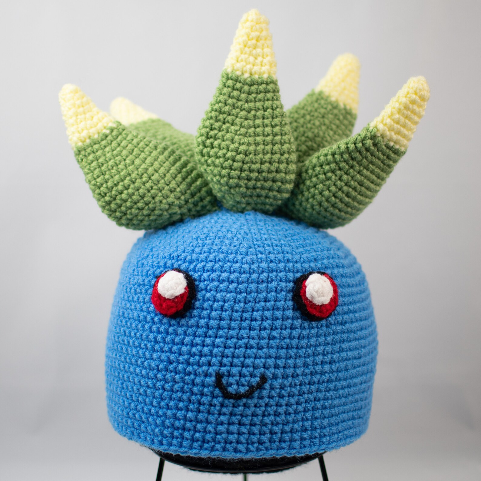 Pokemon Oddish Hat Crochet PDF Pattern - Etsy