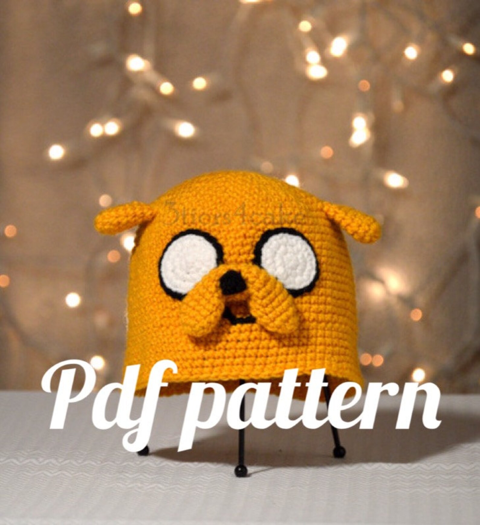 Jake the Dog Crochet PDF Pattern - Etsy