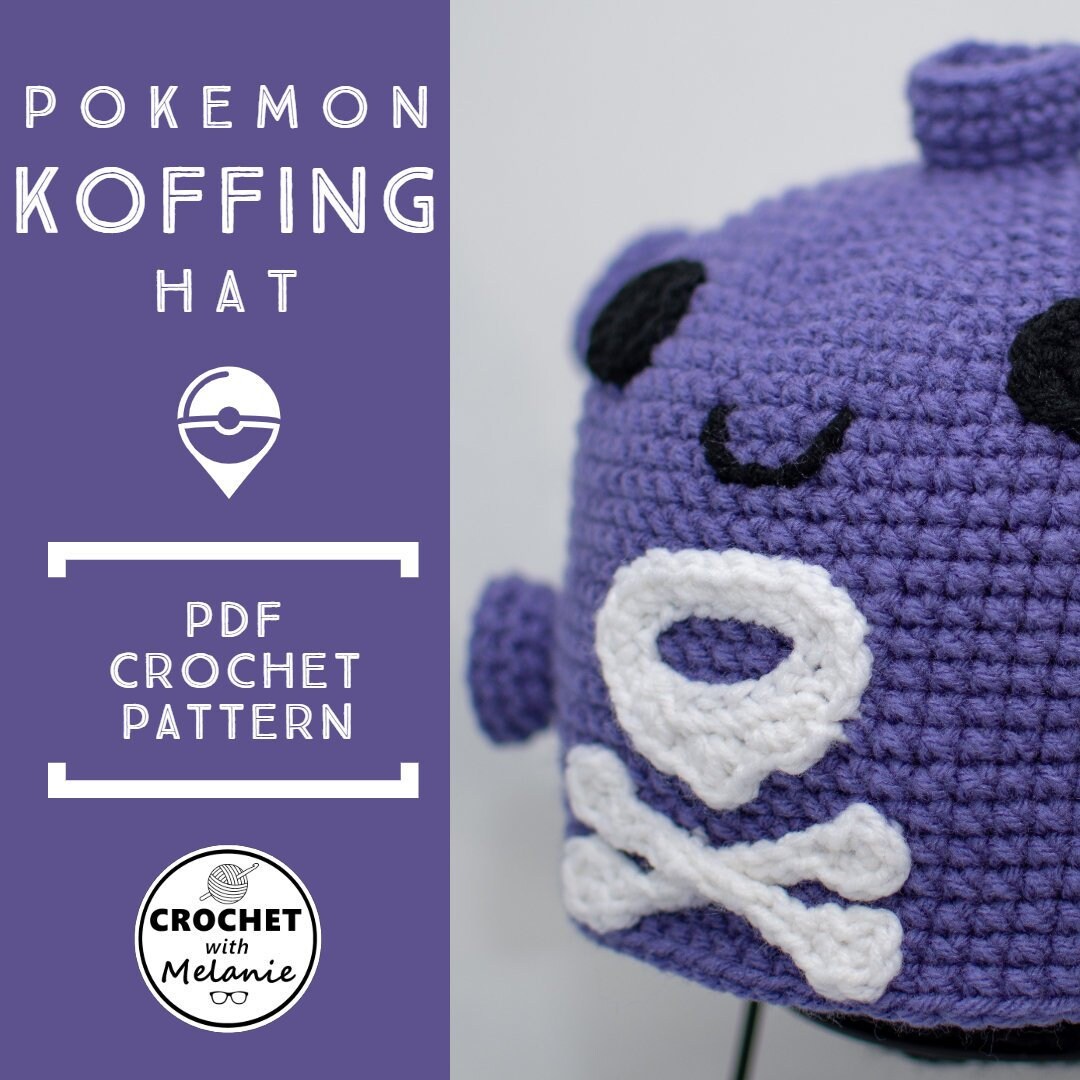 Koffing Hat Crochet PDF Pattern - Etsy