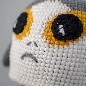 Porg Hat Crochet PDF Pattern - Etsy
