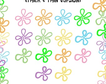 spongebob clouds svg