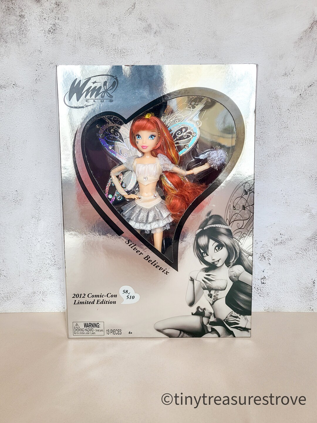Bloom of Winx Club Silver Believix Comic-con Silver - Etsy Australia