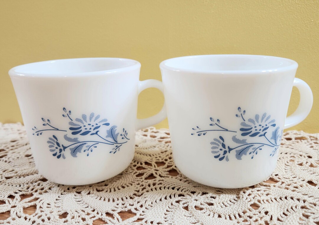 Corning Colonial Mist Vintage Corelle Mugs Set of 2 Collectible or ...
