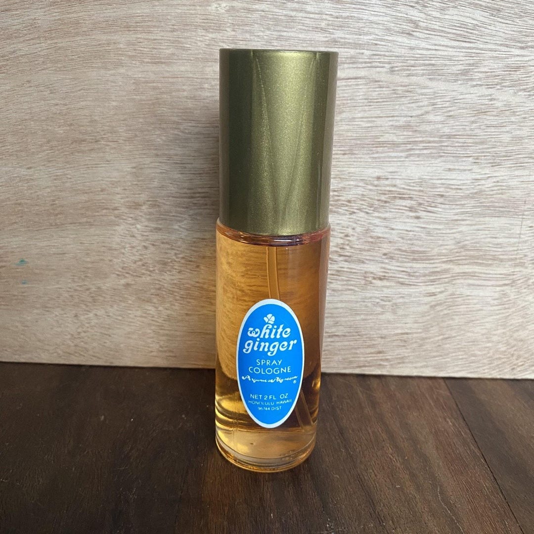 Vintage White Ginger Spray Cologne Perfumes Polynesia 2 Oz Hawaii - Etsy