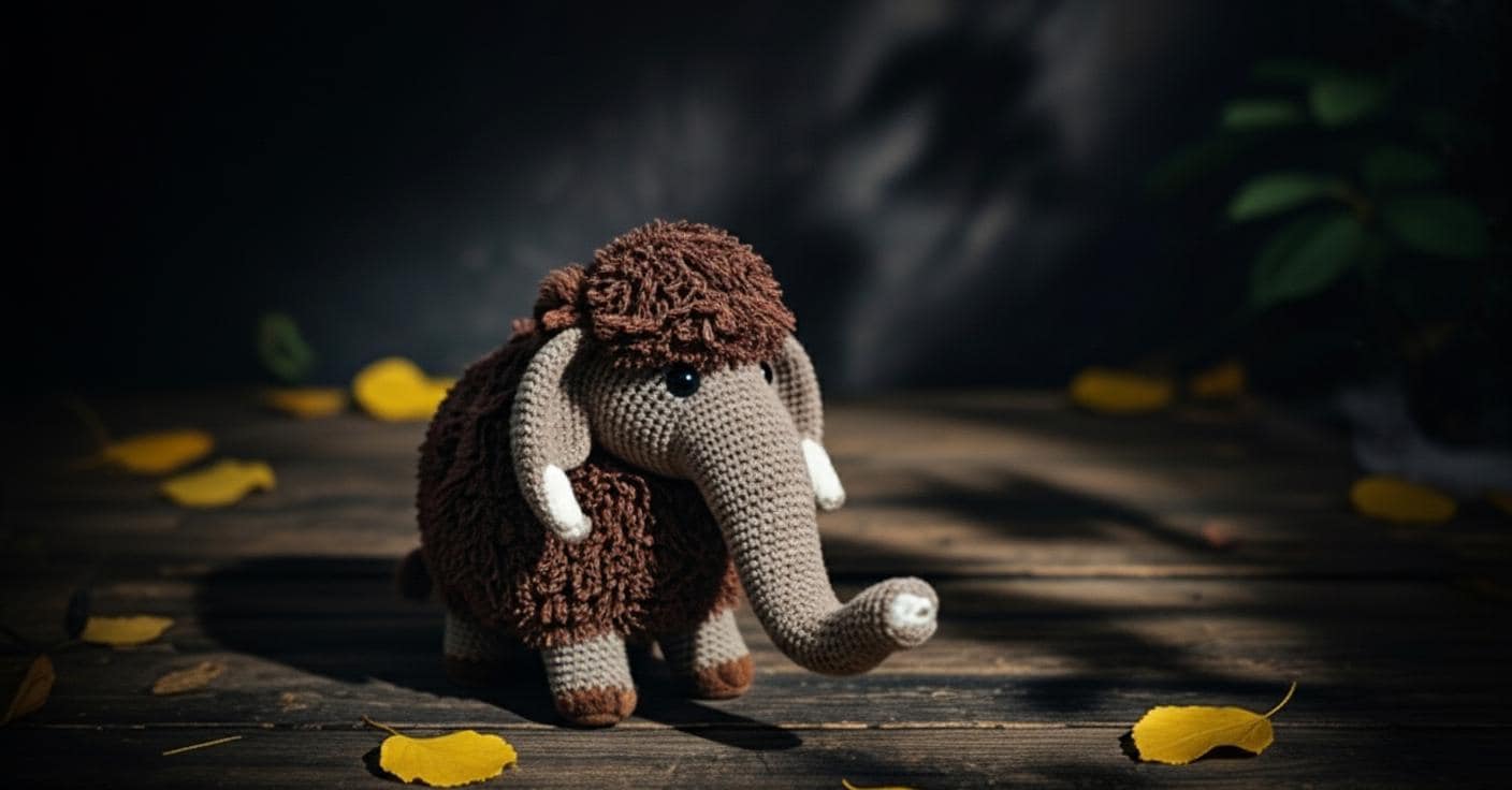 Mini Mammoth Amigurumi Crochet Pattern – Easy Beginner Toy Tutorial ...