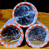 Giant Jumbo 1972 US Washington Quarter Magic Coin Trick Prop FREE ...