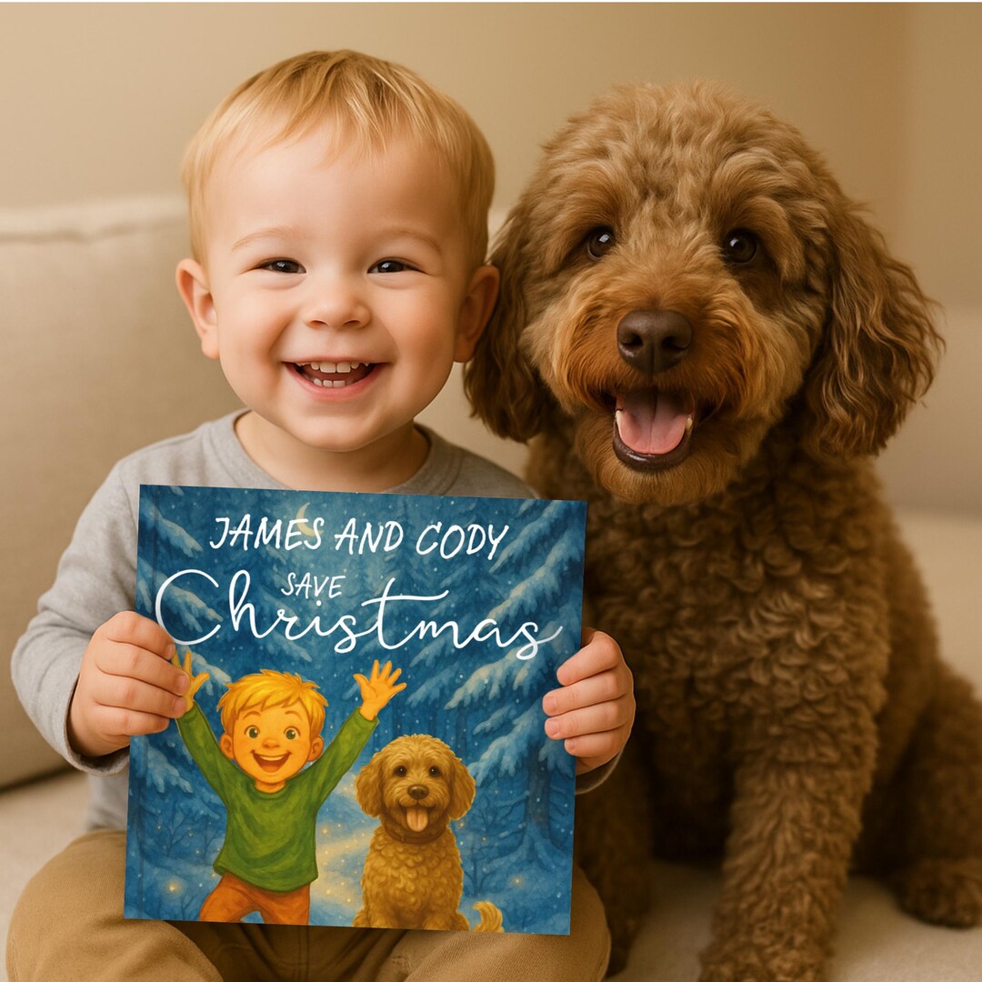 Personalized Children and Pet Christmas Storybook: Custom Child ...
