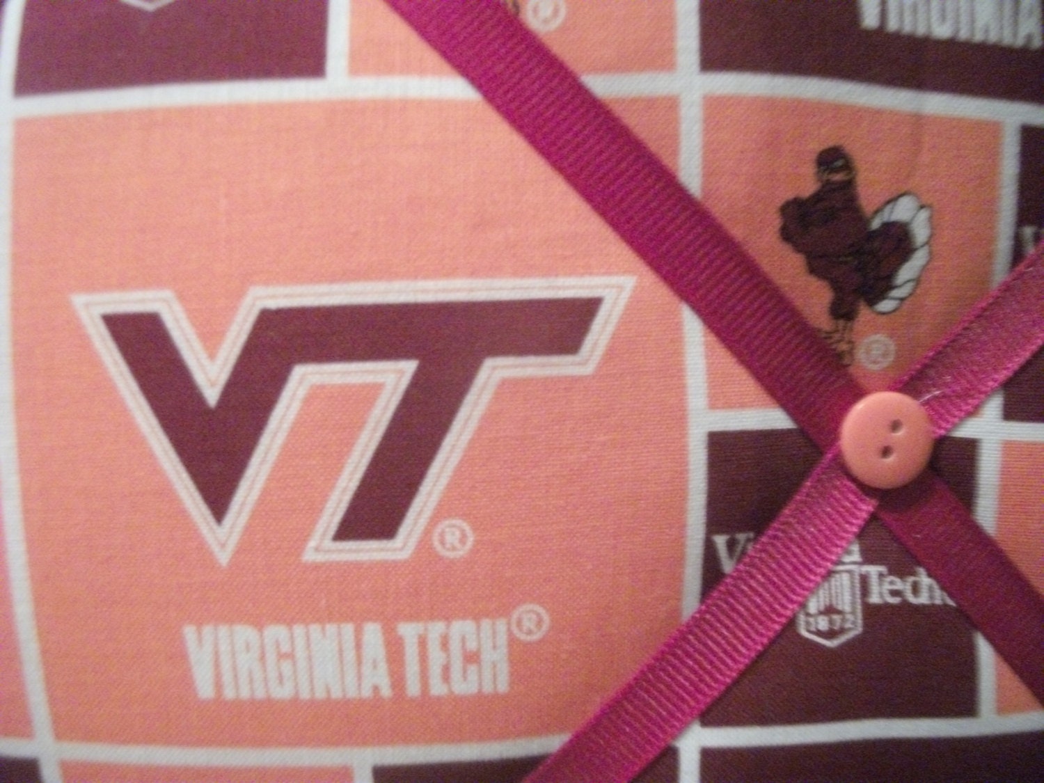 12x12 Memo Virginia Tech Memo Board Great for Hanging - Etsy