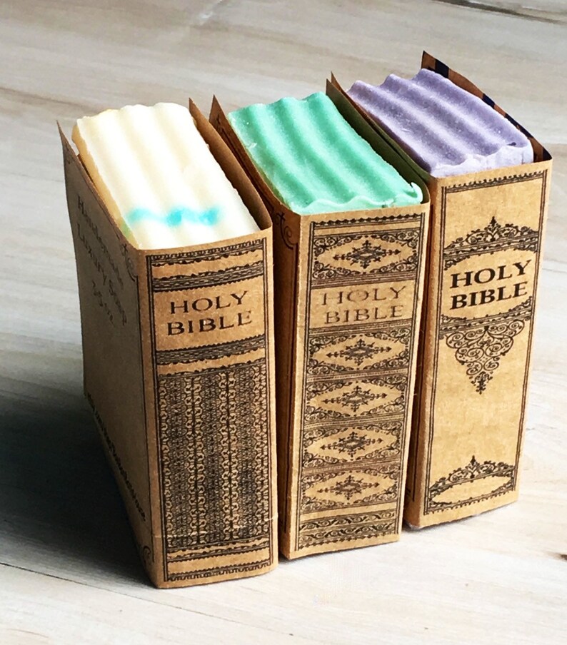 Holy Bible Spiritual Soap Gift Idea Party Favor Natural Soap - Etsy