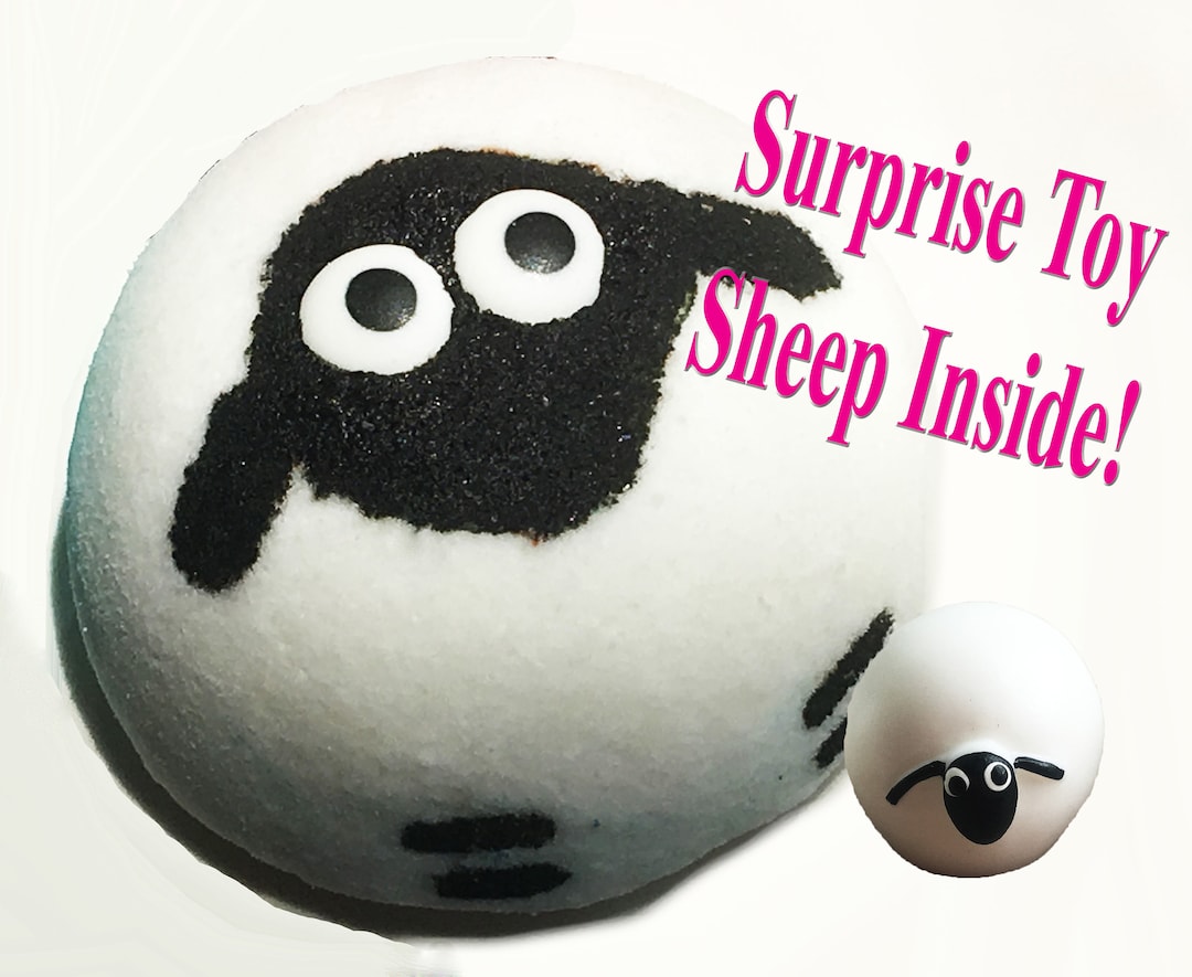 Black Sheep Bath Bomb Sheep Baby Shower Party Favor Surprise - Etsy UK